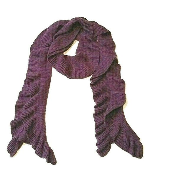 Unbranded | Accessories | Scarf Womens 66 Boa Oblong Rectangle Ruffled ...